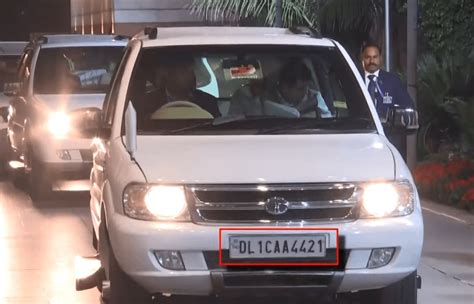 Home Minister Amit Shahs Cars Number Plate Rindiaspeaks
