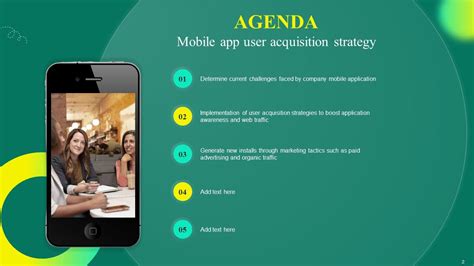 Mobile App User Acquisition Strategy Powerpoint Presentation Slides Ppt