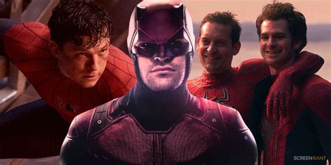 Maguire Garfield And Holland Spider Man Characters Join Daredevil In The Mcu Art We Want To See
