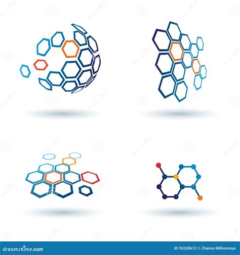 Hexagonal Abstract Technology Grey Background Honeycomb Science Vector Octagon Texture Hexagon