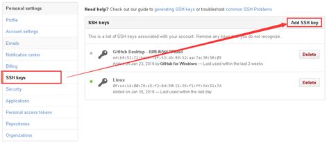 Github Ssh