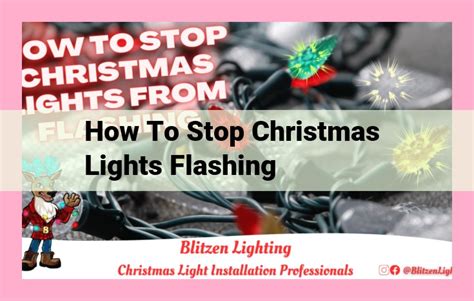 Troubleshooting Christmas Light Flashing A Comprehensive Guide For Electrical Safety