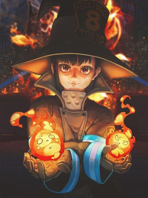 Maki Oze En En No Shobotai By Dinocozero Anime Anime Wallpaper