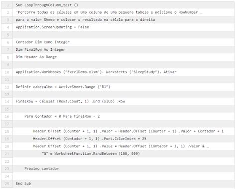 Programação Global® Donut Project 2018 Vba 10 Loop For Each