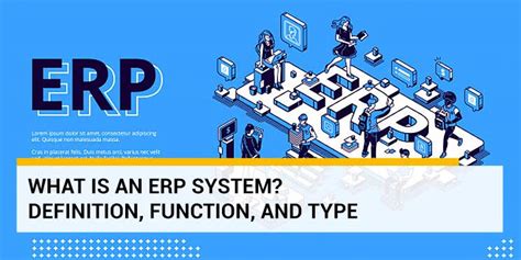 Erp System Definition Function And Types