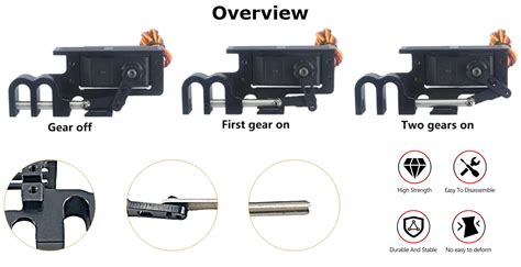 Probots Servo Driven Payload Release Aluminum Mechanism Aerial Two Stage Throw Device For RC