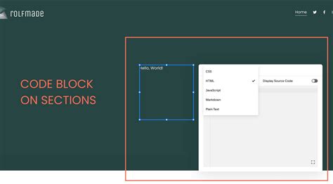 How To Add Custom Code To Squarespace — Rolf Made