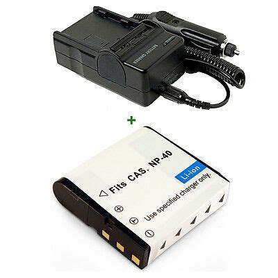 Lithium Ion Battery Pack Charger For Np Np Casio Exilim Ex Z Ex Z Ebay Uk