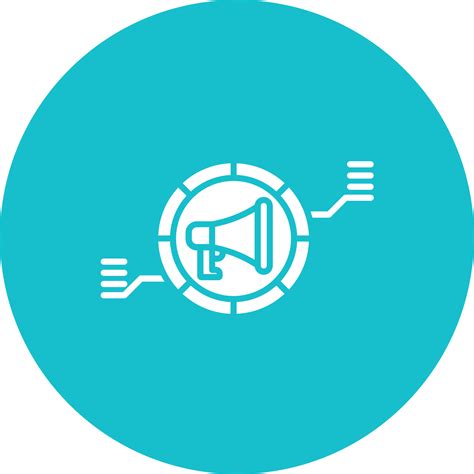 Data Segmentation Glyph Circle Background Icon 17690612 Vector Art At