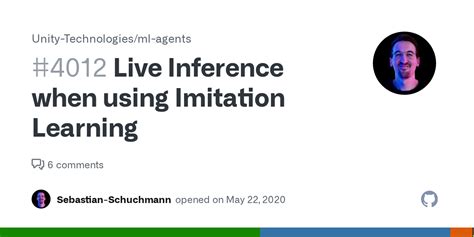 Live Inference When Using Imitation Learning · Issue 4012 · Unity
