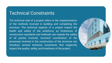 Ppt What Site Constraints Could Engineers Face In Construction Powerpoint Presentation Id