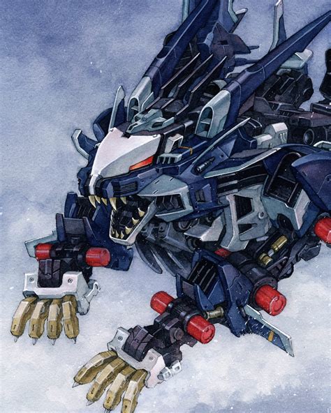Liger Zero Jager Zoids And 1 More Drawn By Hectortrunnec Danbooru