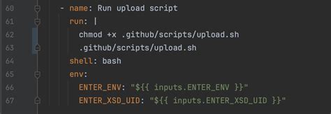 Unable To Access Environment Variables Into A Bash Shell Script In