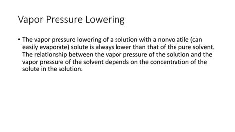 Colligative Properties Pptx
