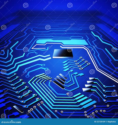 Circuit Board Graphic Royalty Free Stock Images Image 22728109