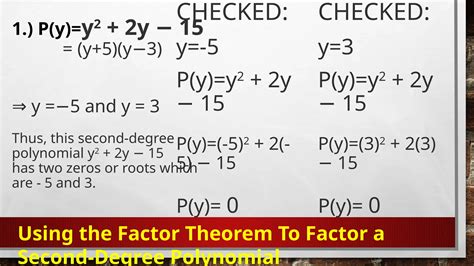Remainder Theorem And Factor Theorempptx