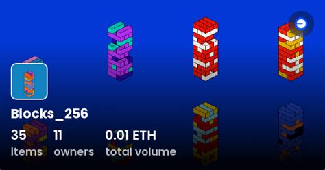 Blocks 256 Collection Opensea