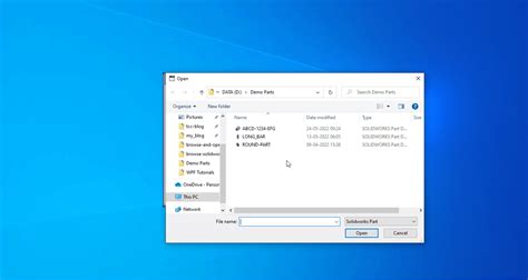 Solidworks C Api Browseopen Solidworks Document The Cad Coder