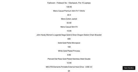 React Query Codesandbox