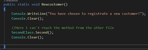 Get Method From Externsecond File In C In Visual Studio Stack Overflow