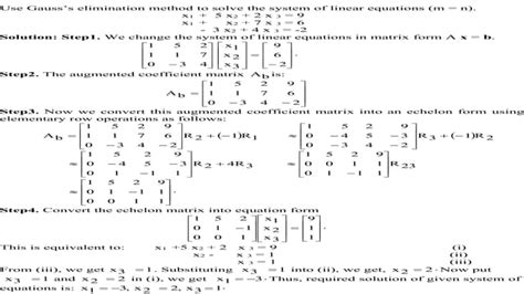 System Linear Equations Pdf