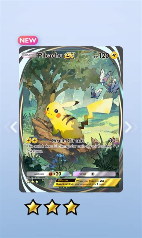 Pokemon Tcg Pocket Pikachu Ex Immersive Hobbies And Toys Toys And Games