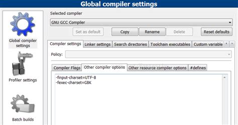 【cc】codeblocks控制台中文乱码问题记录 Finput Charsetutf 8 Not Supported By