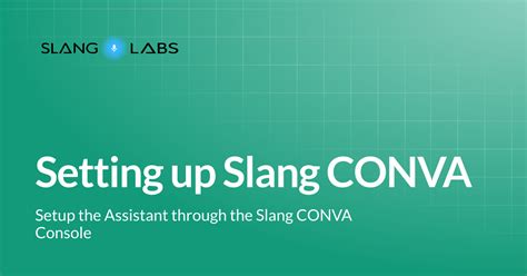 Setting Up Slang Conva Conva Search Documentation