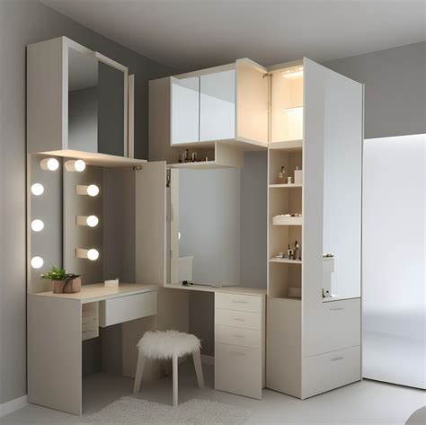25 Wardrobe Design With Dressing Table Ideas For Your Stylish Space