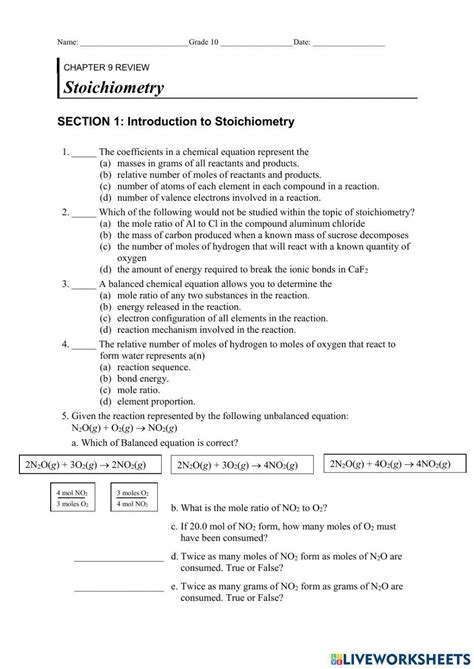 751667 Introduction To Stoichiometry Onyemachi