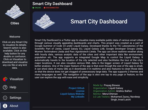 GitHub Prayag X Smart City Dashboard GSOC Project Android App To Visualize Many