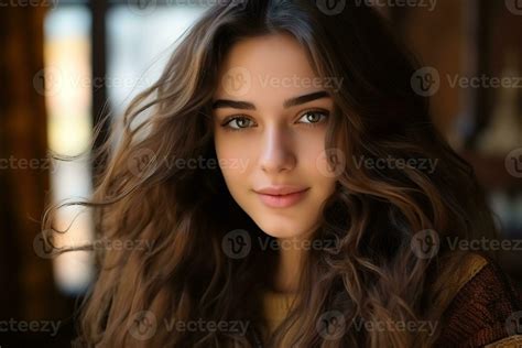 Beautiful Persian Girl Smiling To Camera Stock Photo At Vecteezy