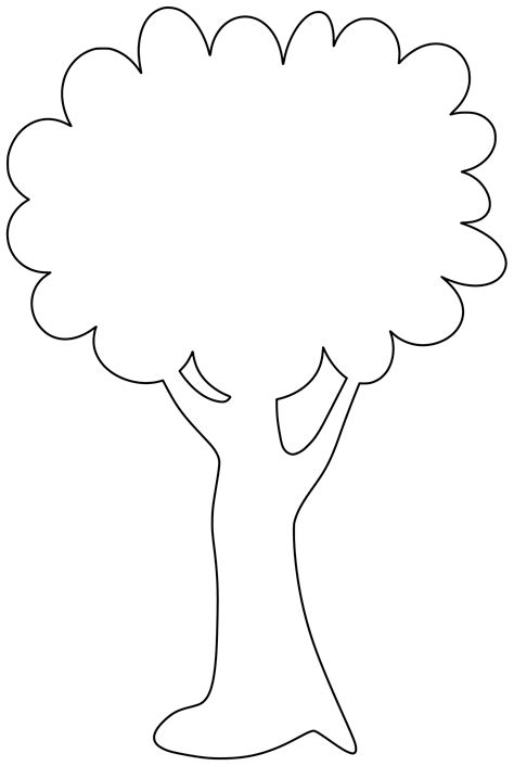 Shape Of Tree Free Printable Papercraft Templates
