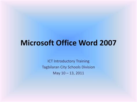Materi Dasar Microsoft Word Pptx