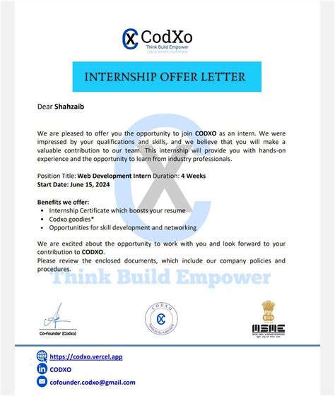Shahzaib Siddique On Linkedin Internship Codxo Codxo