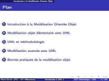 Cours d introduction à la modélisation avec UML CoursInfoPDF