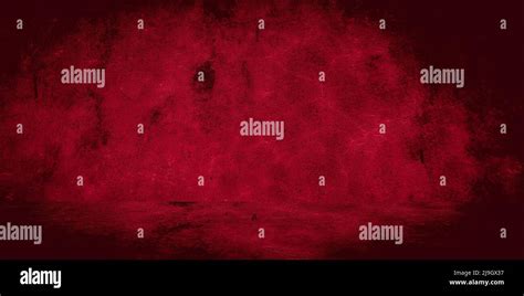 Old Wall Texture Cement Black Red Background Abstract Dark Color Design