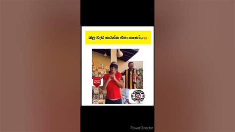 බලු වැඩ කරන්න එපා යකෝ😂🤣😅 Youtube