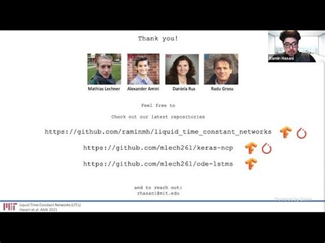 Free Video Liquid Time Constant Networks From Simons Institute Class Central