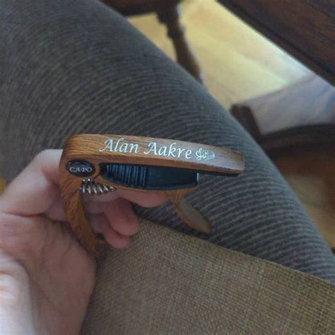Personalized Guitar Capo Guitar T Custom Capo Musician Ts
