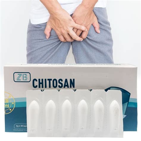 Chitosan Hemorrhoids Suppository Medical Hemorrhoid Treatment Piles