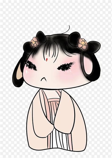 中国风卡通女孩png图片素材下载图片编号yajvremq 免抠素材网