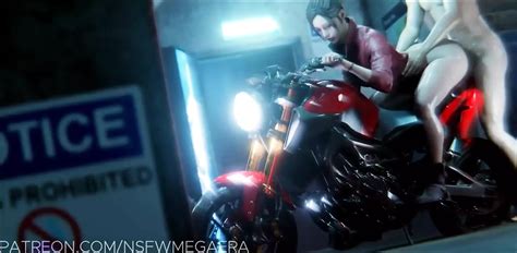 Resident Evil Claire Redfield Fucking Hard Cock On Her Motorcycle Xhamster