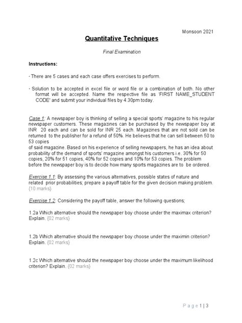 Qt Final Exam Question Paper Pdf Newspapers