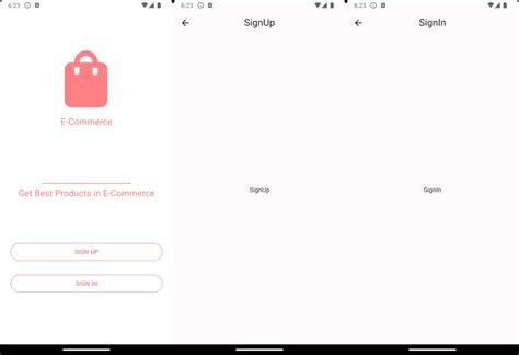 e commerce app ui in flutter ep 02 landing screen do somthings