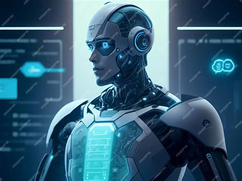 Premium Ai Image Artificial Intelligence Smart Robot Using Technology