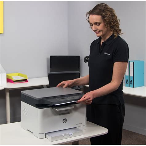 Hp Color Laser Mfp Nw A Colour Multifunction Laser Printer Zb A