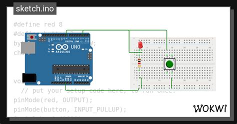 Liga E Desliga Com Comando Wokwi Esp32 Stm32 Arduino Simulator