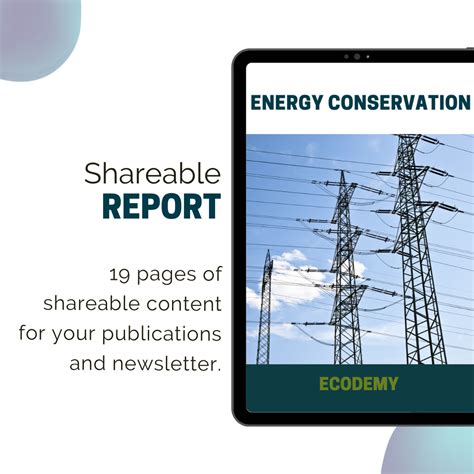 Energy Conservation PDF Report The Ecodemy