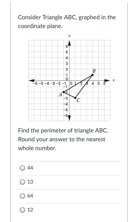 Answered Consider Triangle Abc Graphed In The… Bartleby